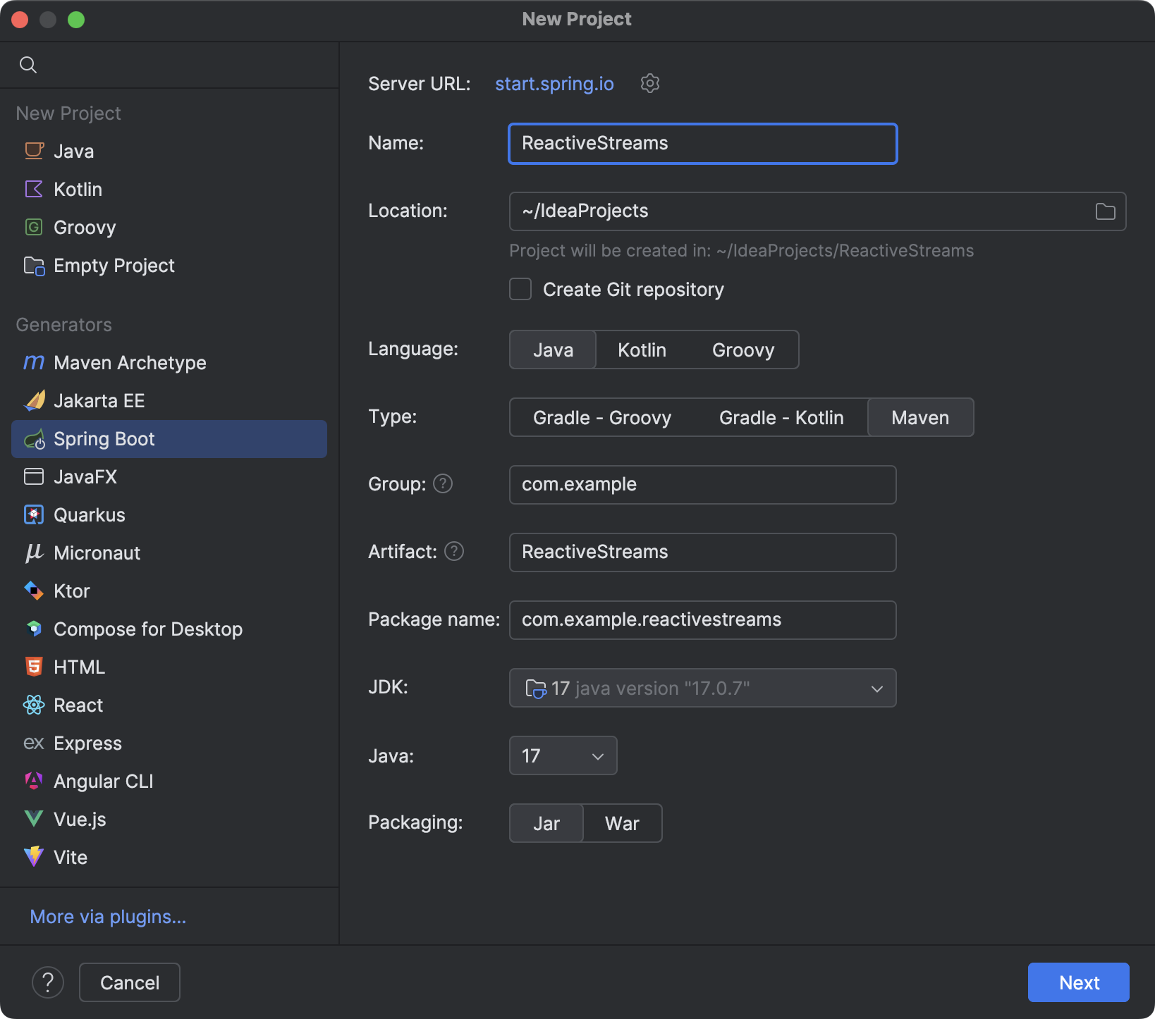Reactive Streams | IntelliJ IDEA 文档