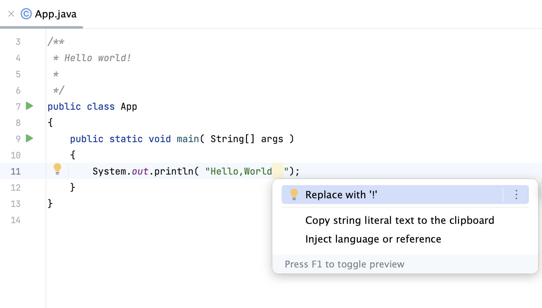 Regex search and replace inspections | IntelliJ IDEA Documentation