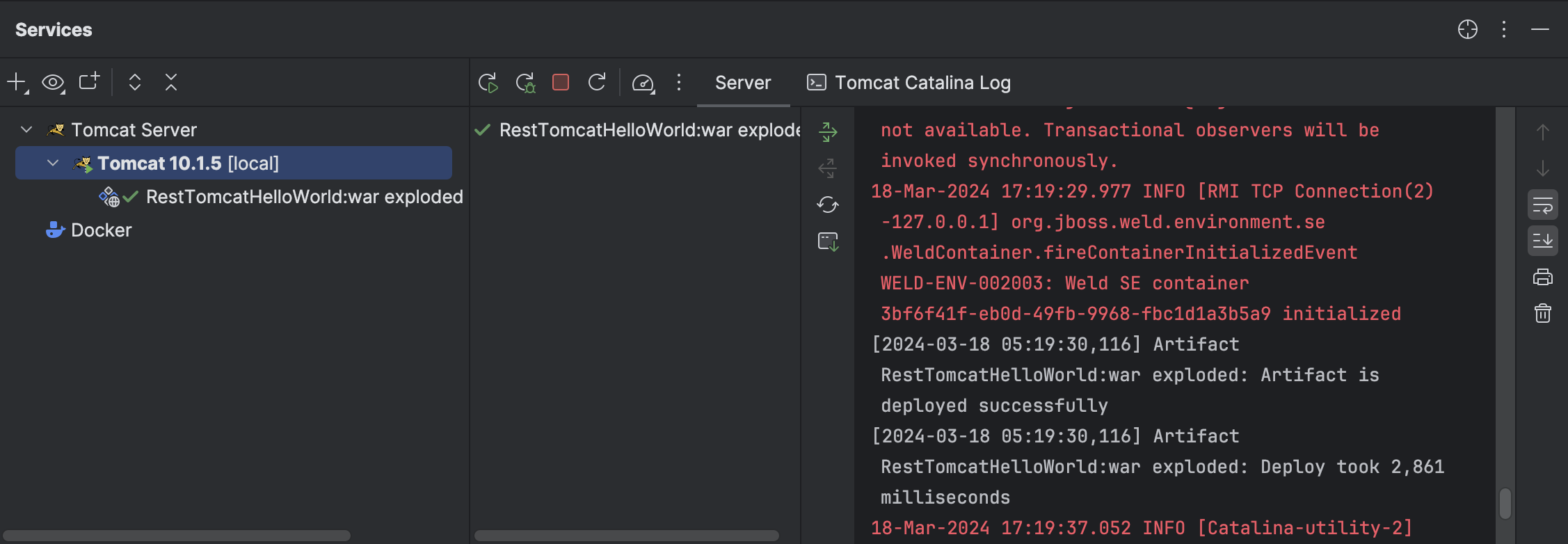 教程：您的第一个 RESTful web service | IntelliJ IDEA 文档