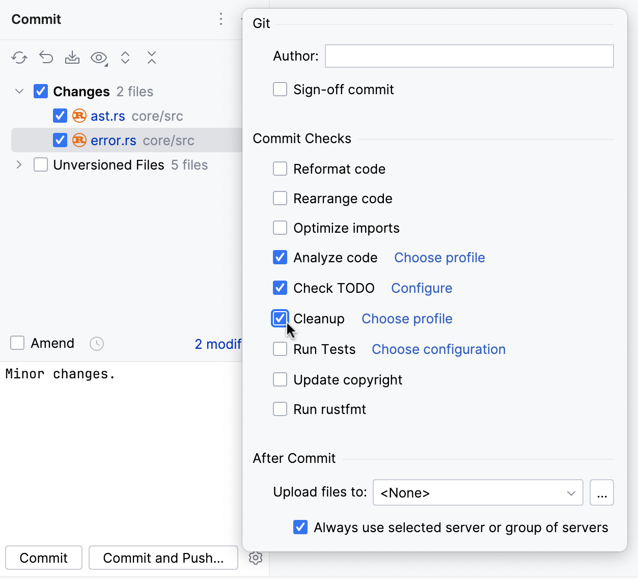 Get results and fix problems | RustRover Documentation