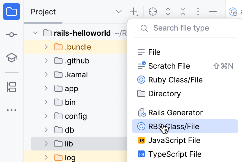 RBS | RubyMine Documentation