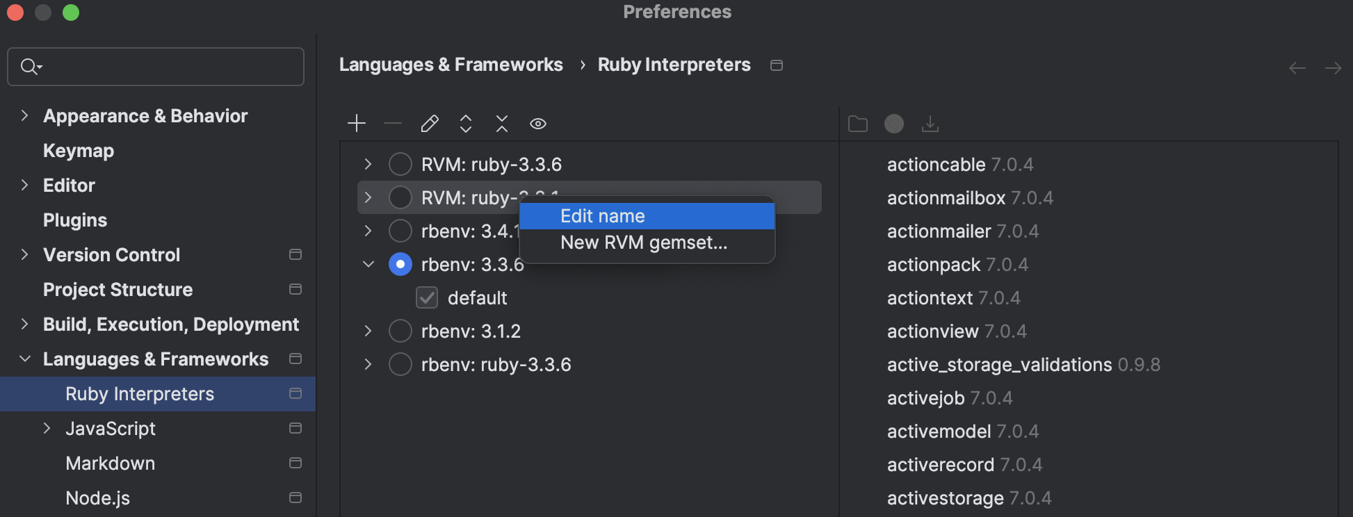 Configure a Ruby interpreter | RubyMine Documentation