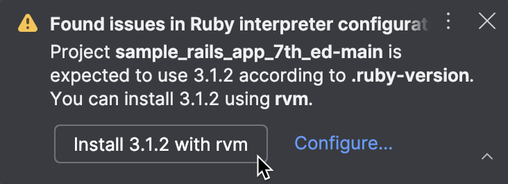 Ruby Version Managers Rubymine Documentation