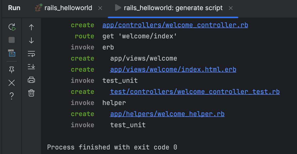 Create and run your first Rails application | RubyMine Documentation