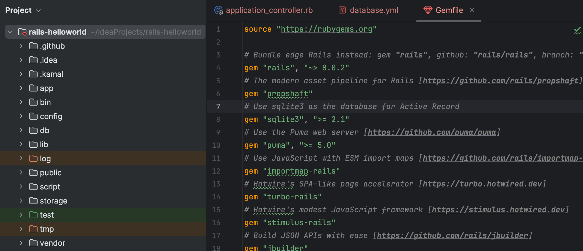 Create and run your first Rails application | RubyMine Documentation