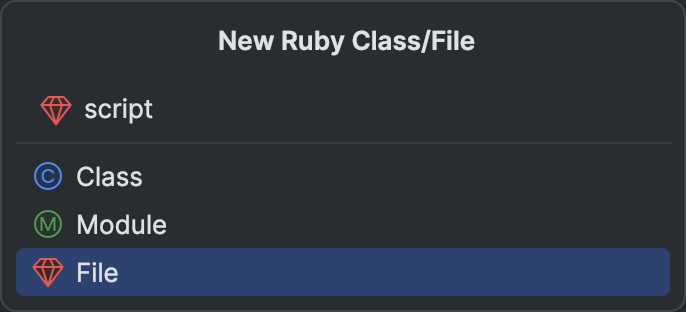 Create and run your first Ruby project | RubyMine Documentation
