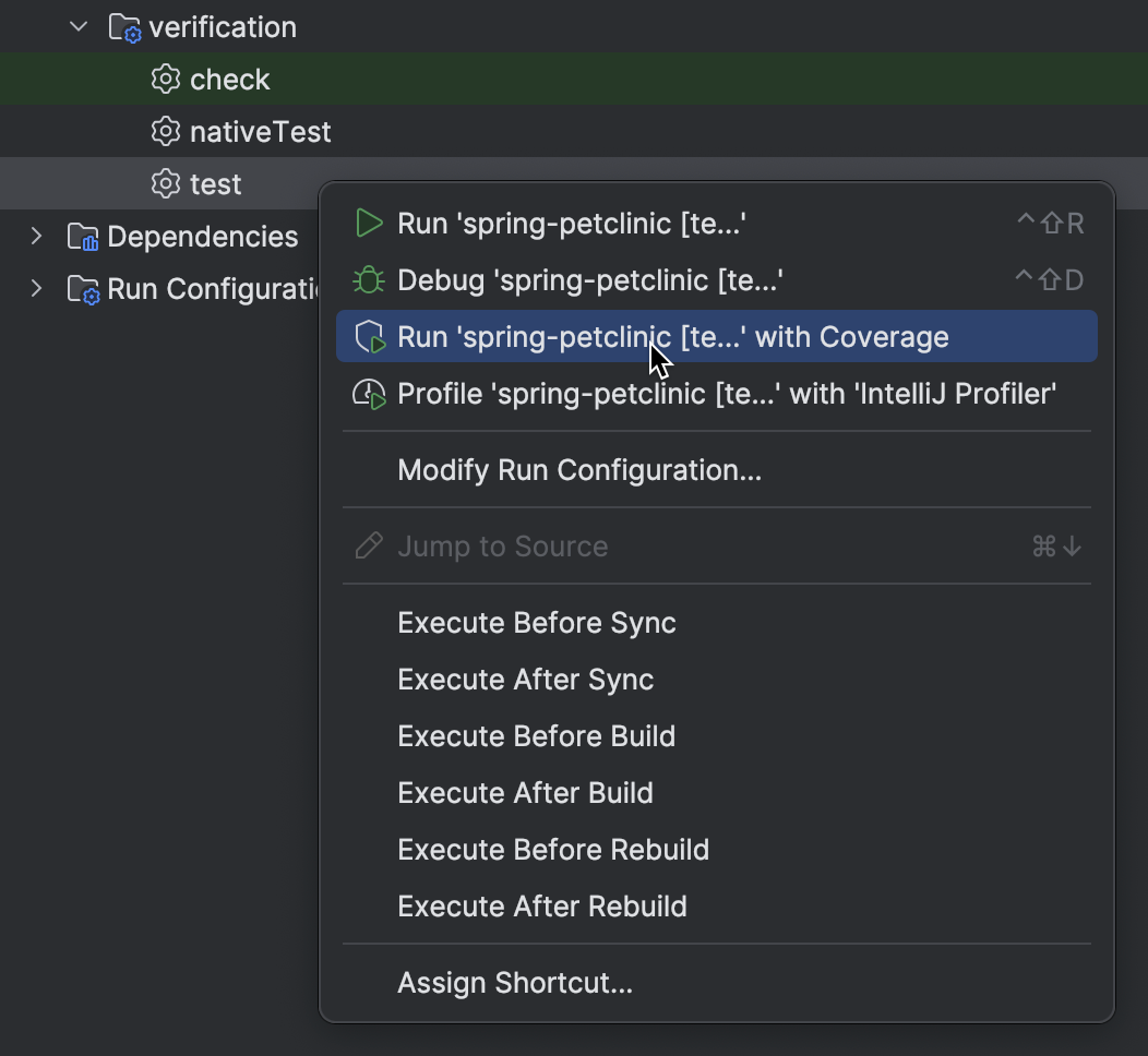 Code coverage | IntelliJ IDEA Documentation