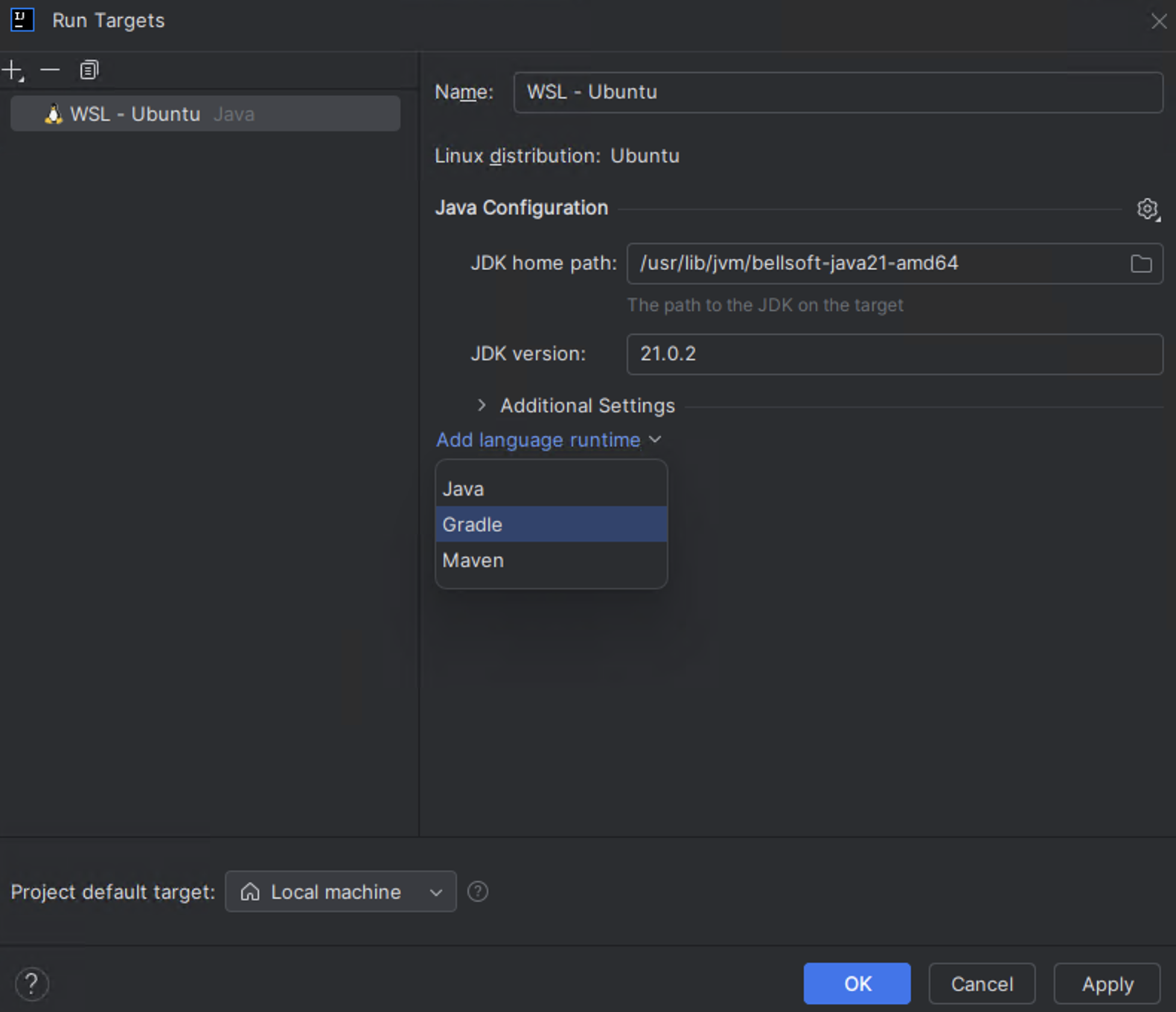 WSL | IntelliJ IDEA 文档