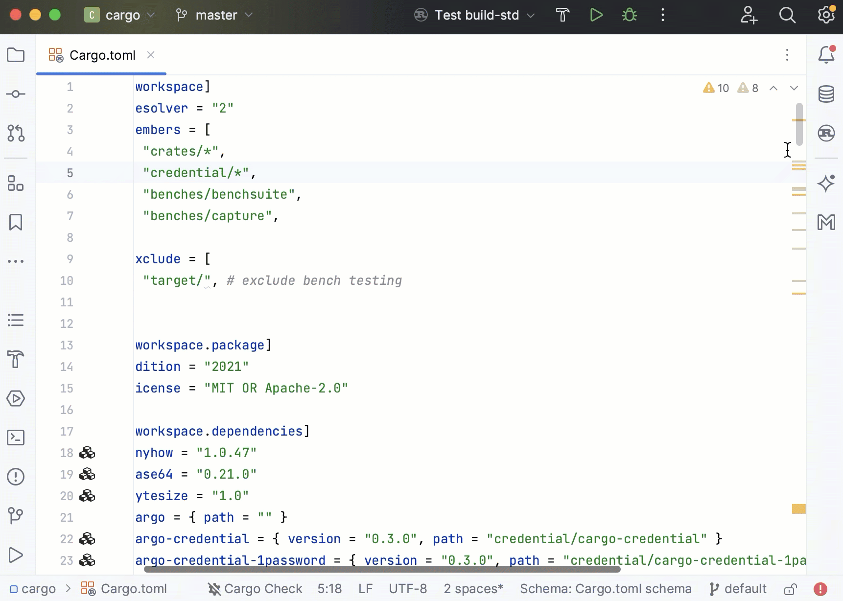 Rust | IntelliJ IDEA Documentation