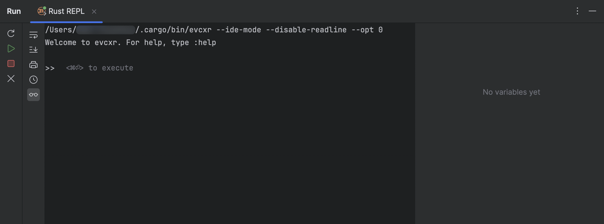 Rust REPL コンソール | RustRover ドキュメント