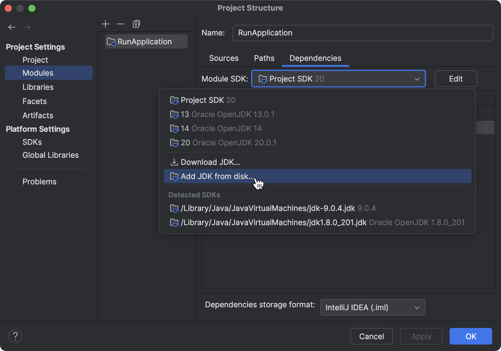 SDK | IntelliJ IDEA 文档