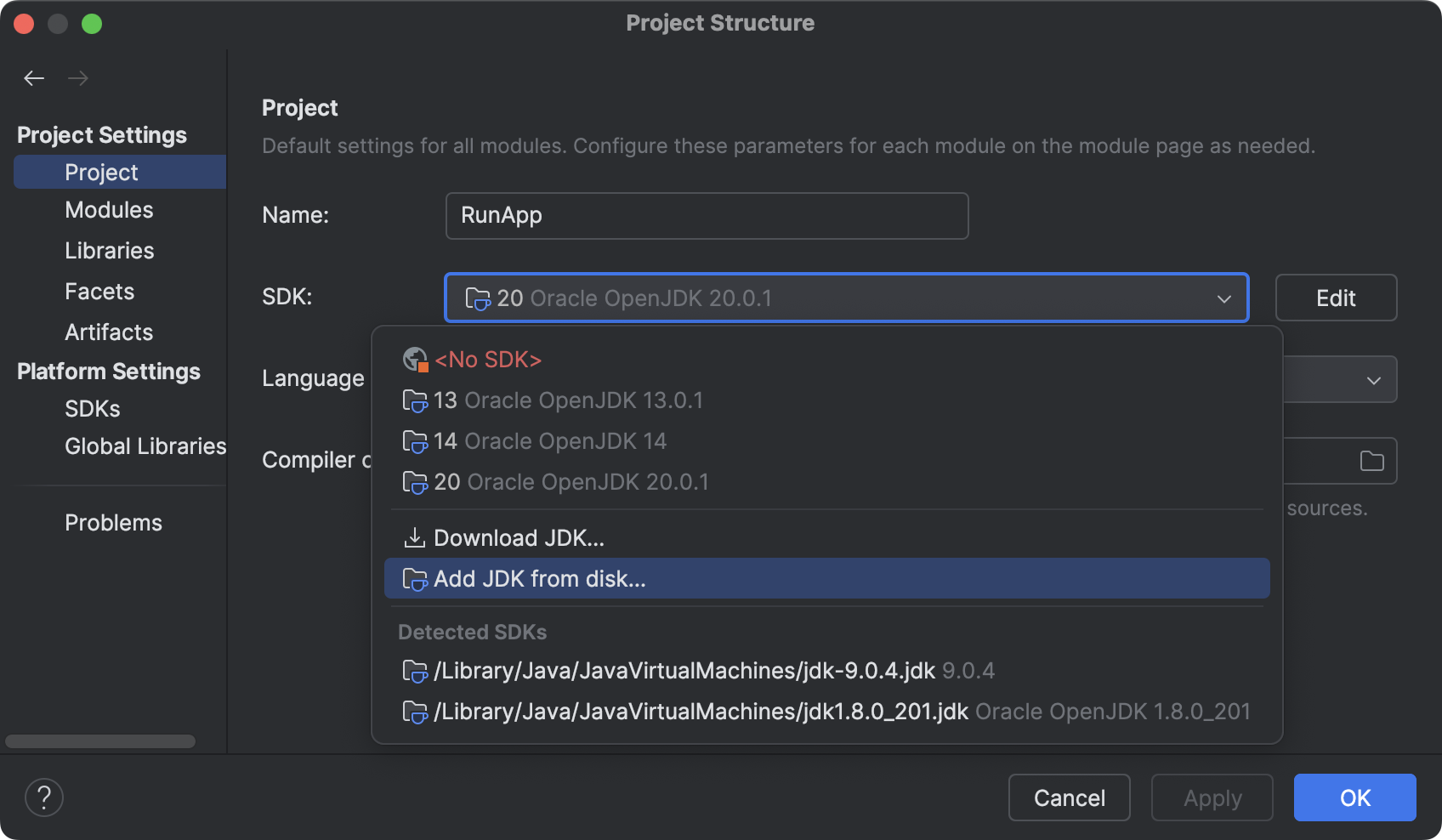 SDK | IntelliJ IDEA 文档