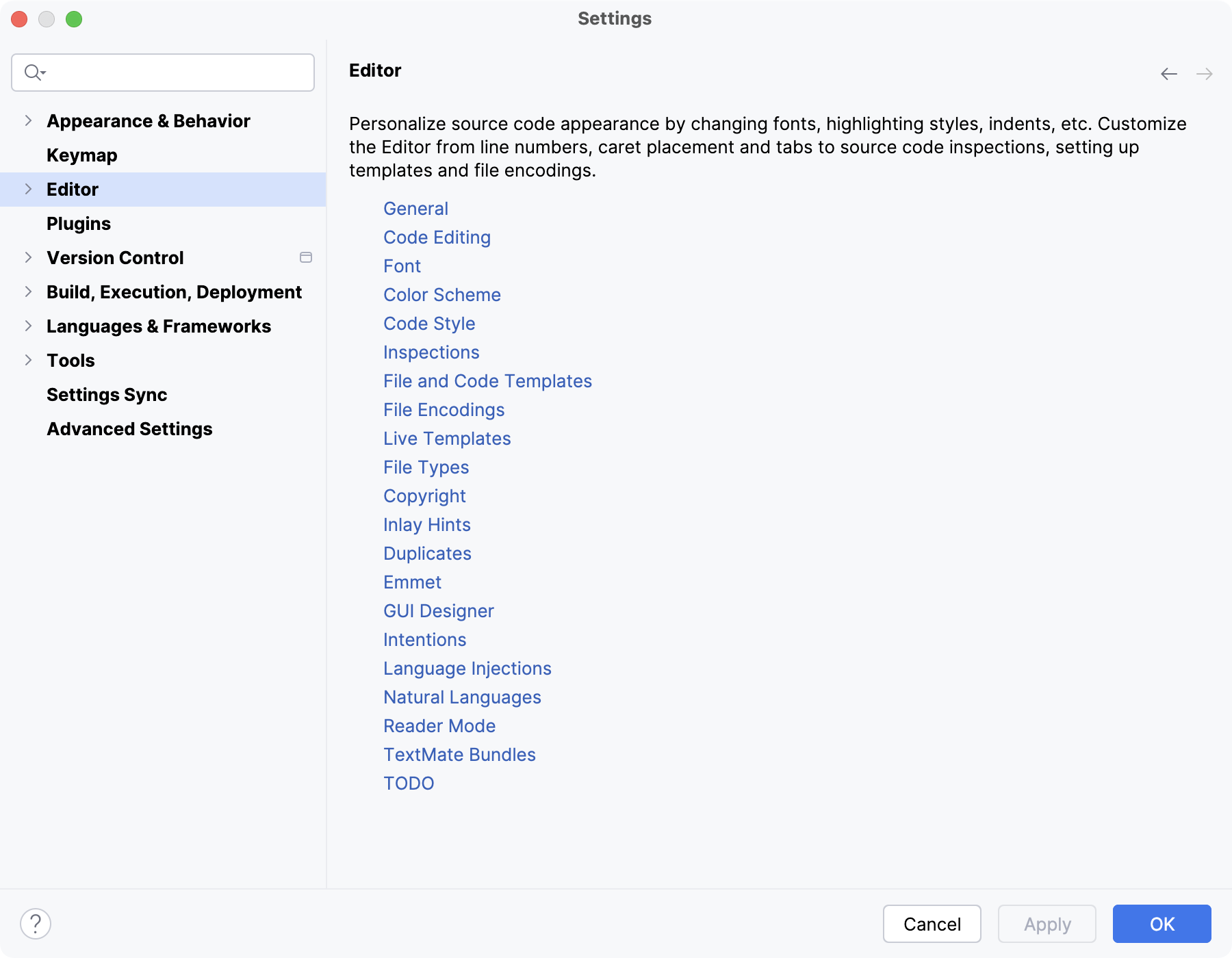 Editor | IntelliJ IDEA Documentation