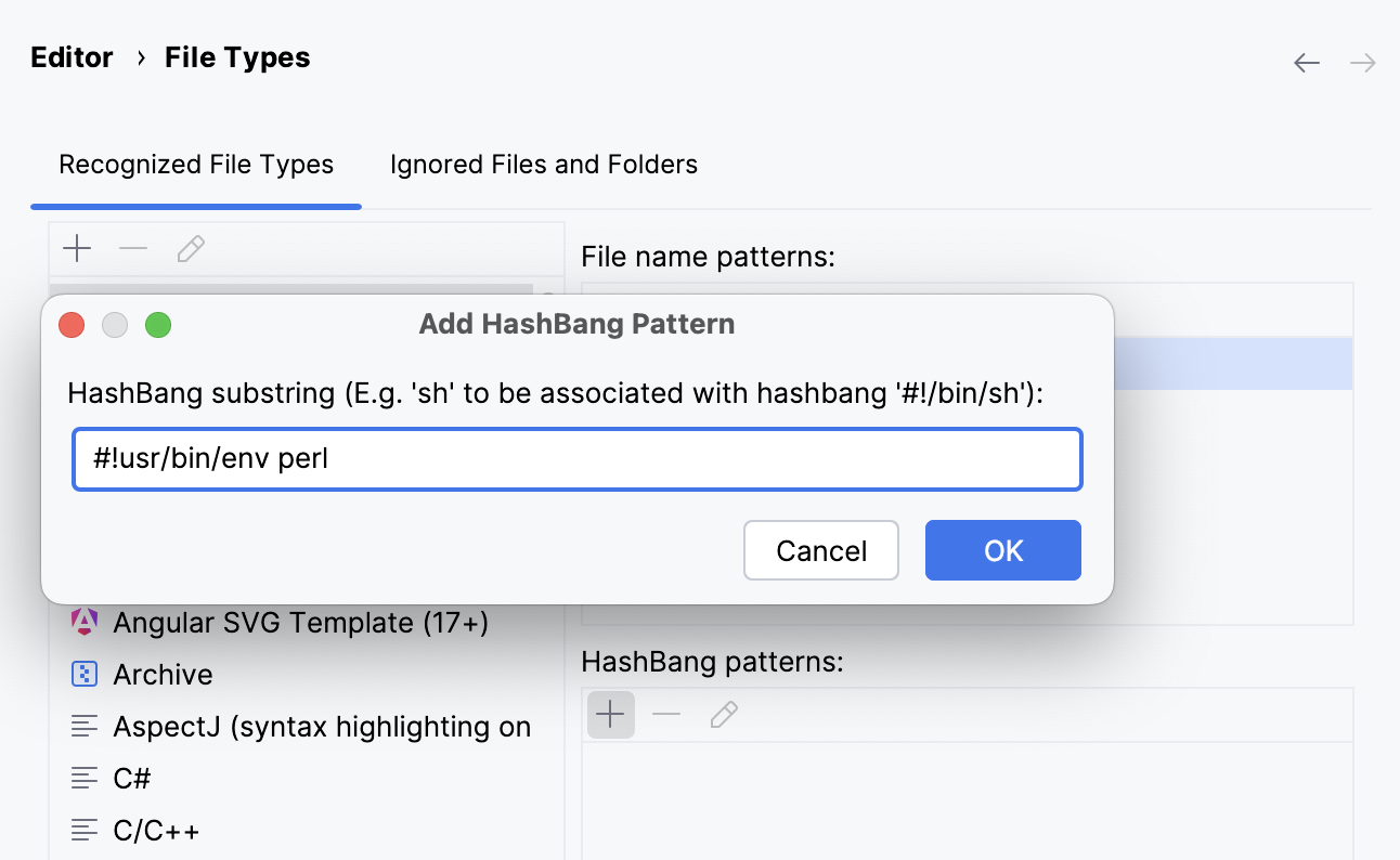 File type associations | IntelliJ IDEA Documentation