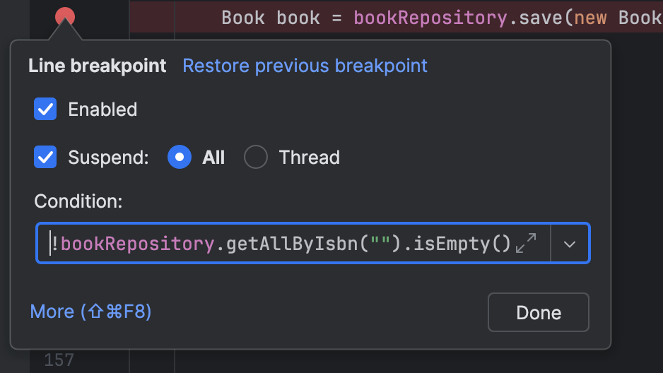 Spring debugger | IntelliJ IDEA Documentation