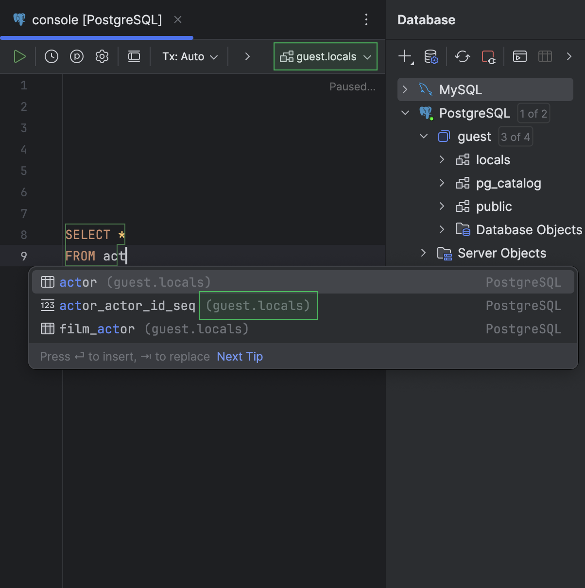 Code completion | PyCharm Documentation