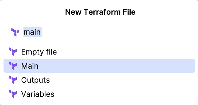 Terraform | PyCharm Documentation