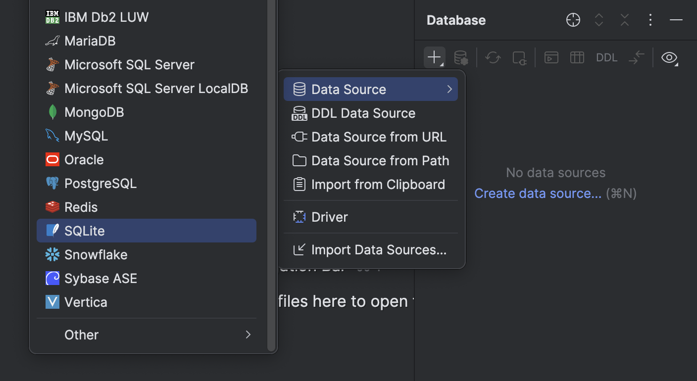 Quick Start With Database Functionality Intellij Idea Documentation 5178