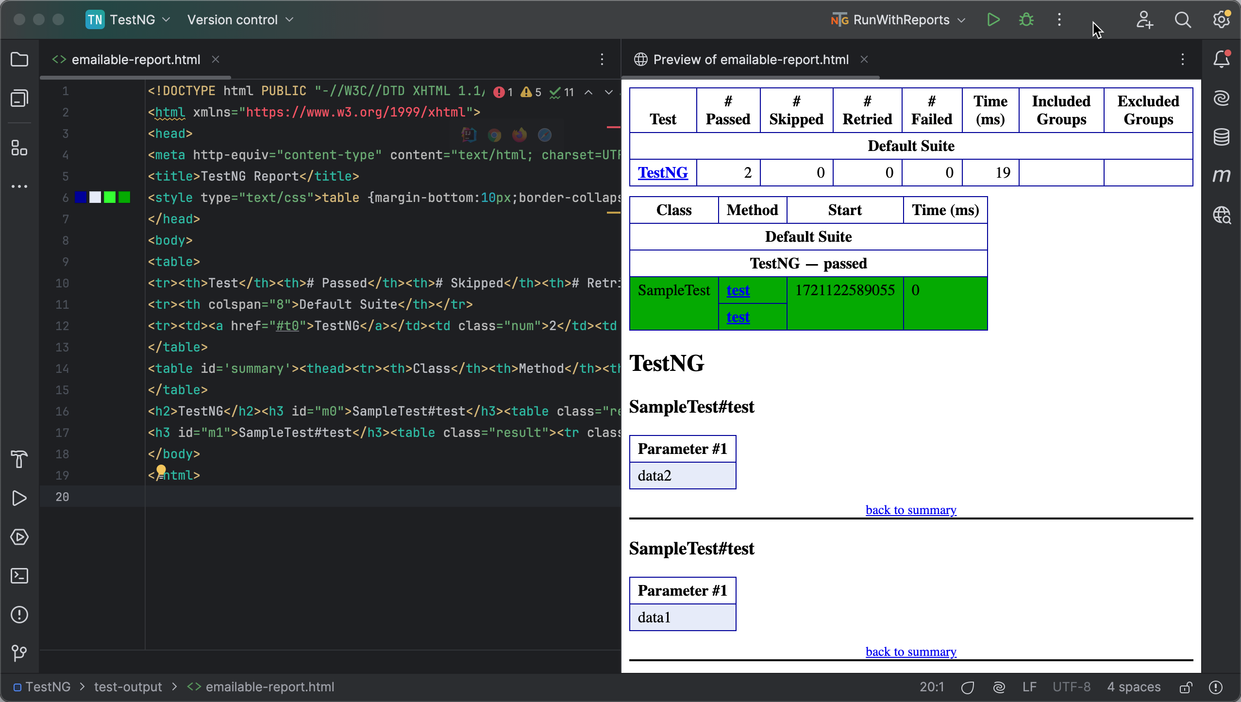 TestNG | IntelliJ IDEA 文档