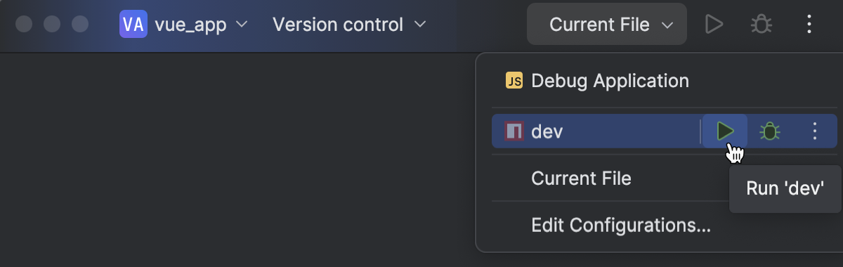 Vue.js | WebStorm 文档