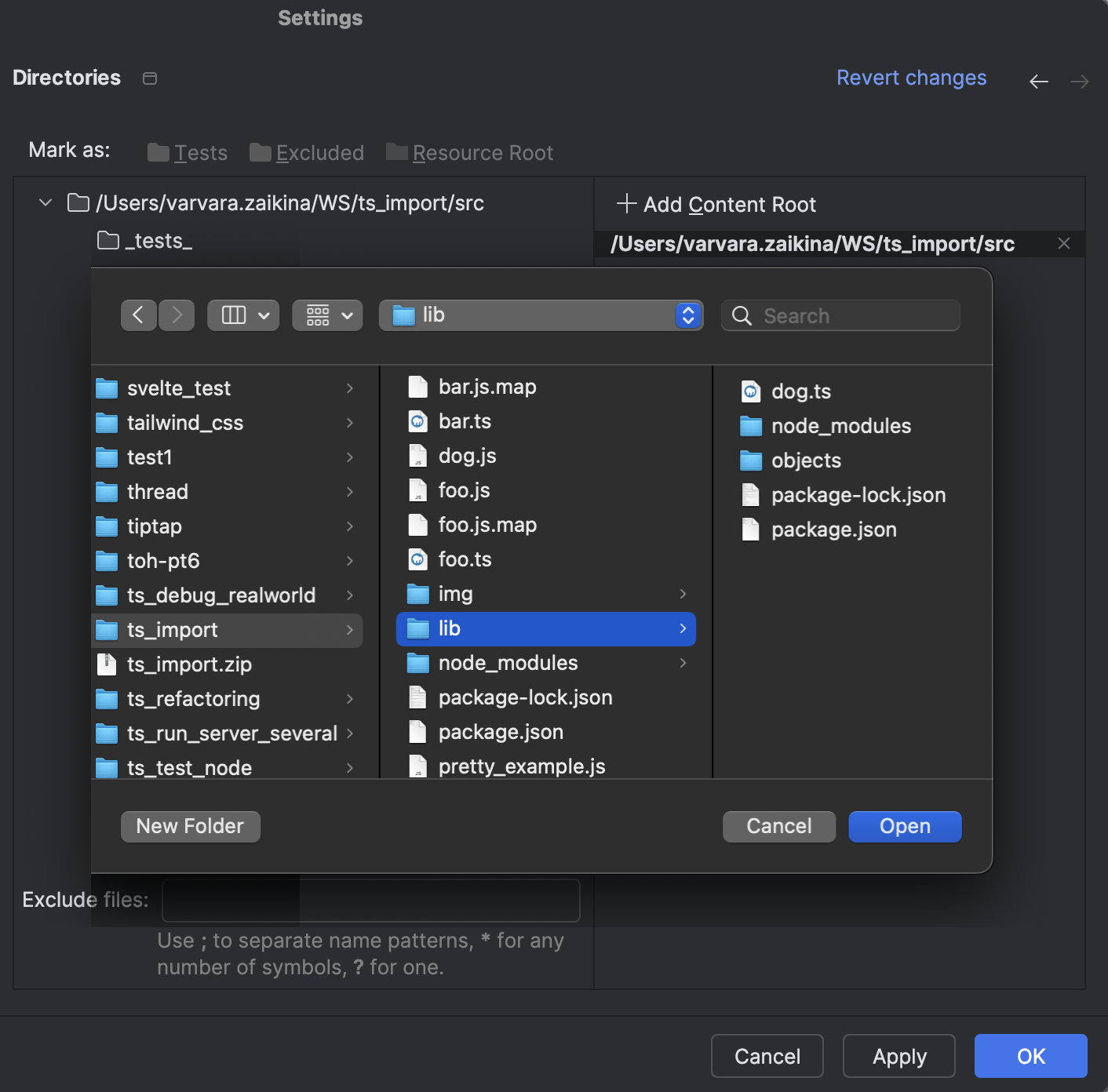 Configuring project structure | WebStorm Documentation