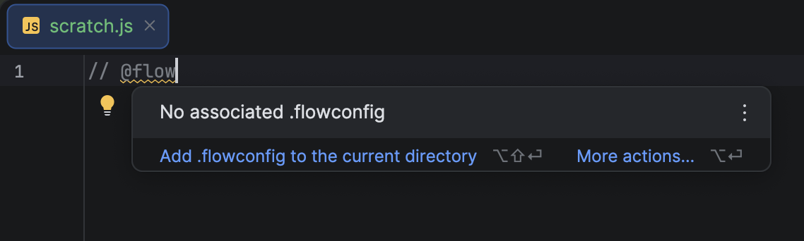 Flow | WebStorm Documentation