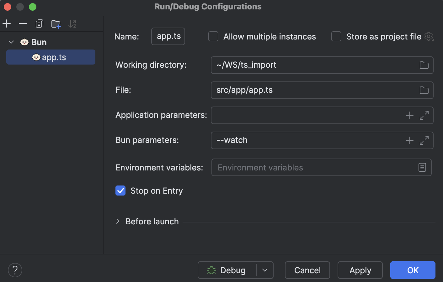 Bun | WebStorm Documentation
