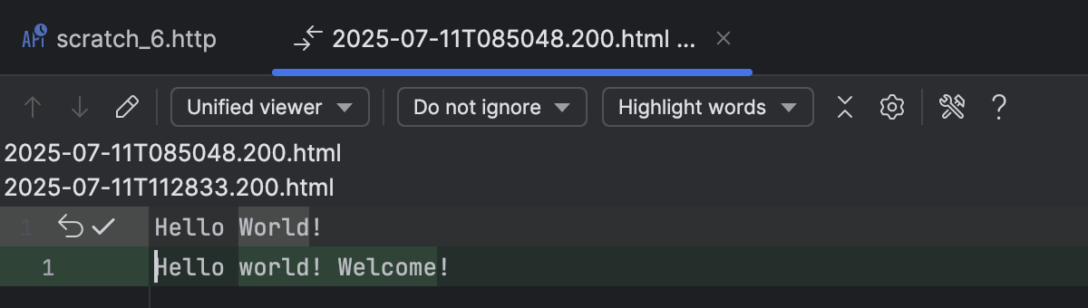 HTTP Client | WebStorm Documentation