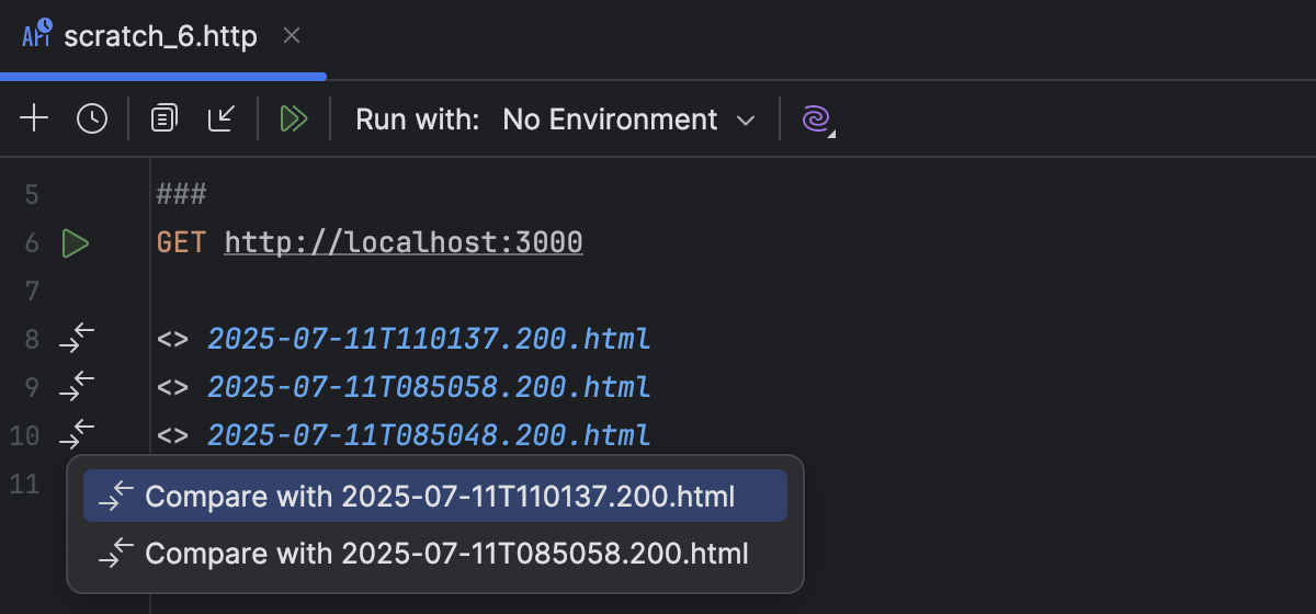 HTTP Client | WebStorm Documentation