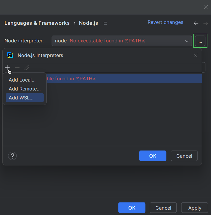 Node.js | WebStorm 文档