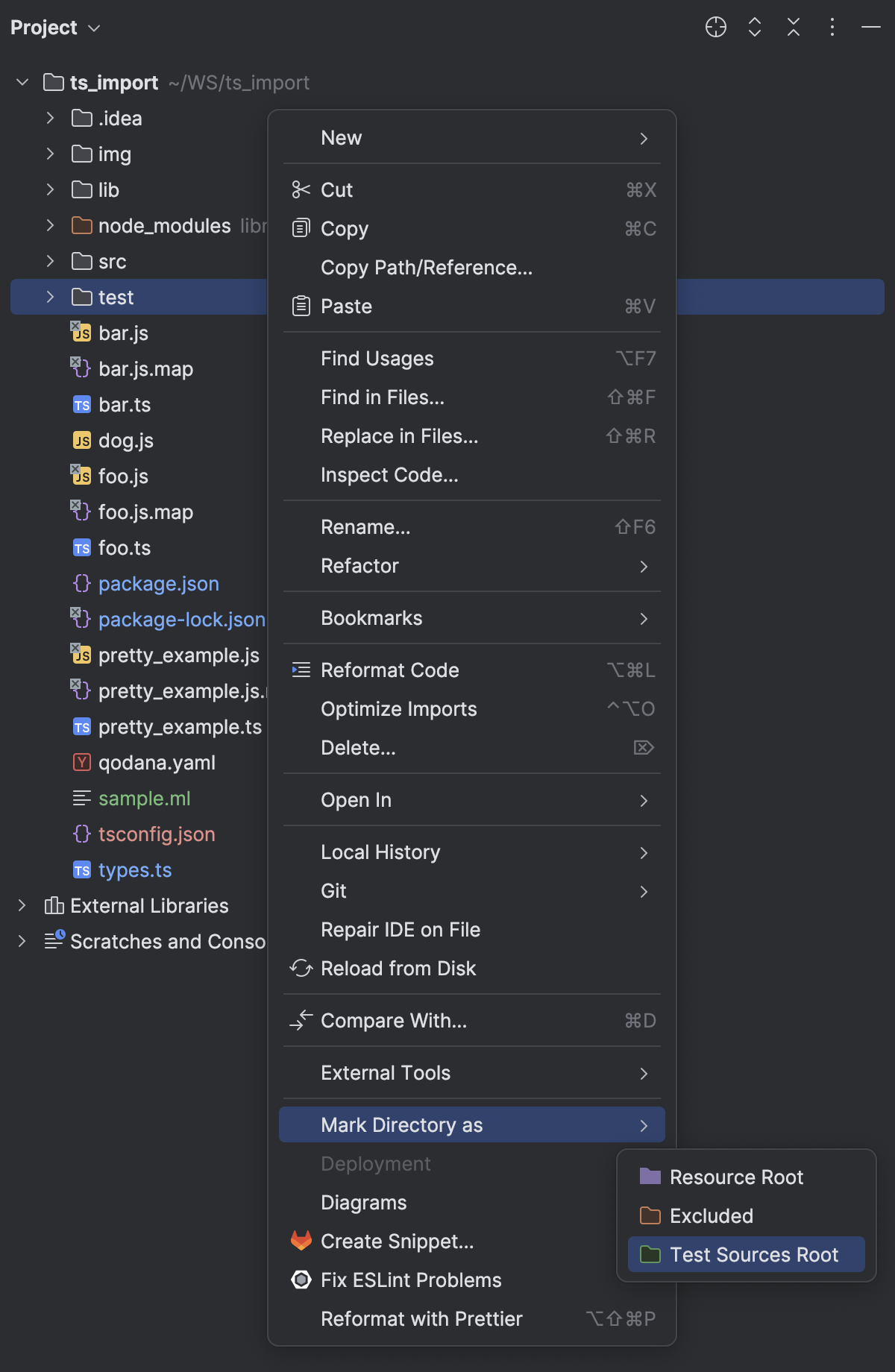 Configuring project structure | WebStorm Documentation