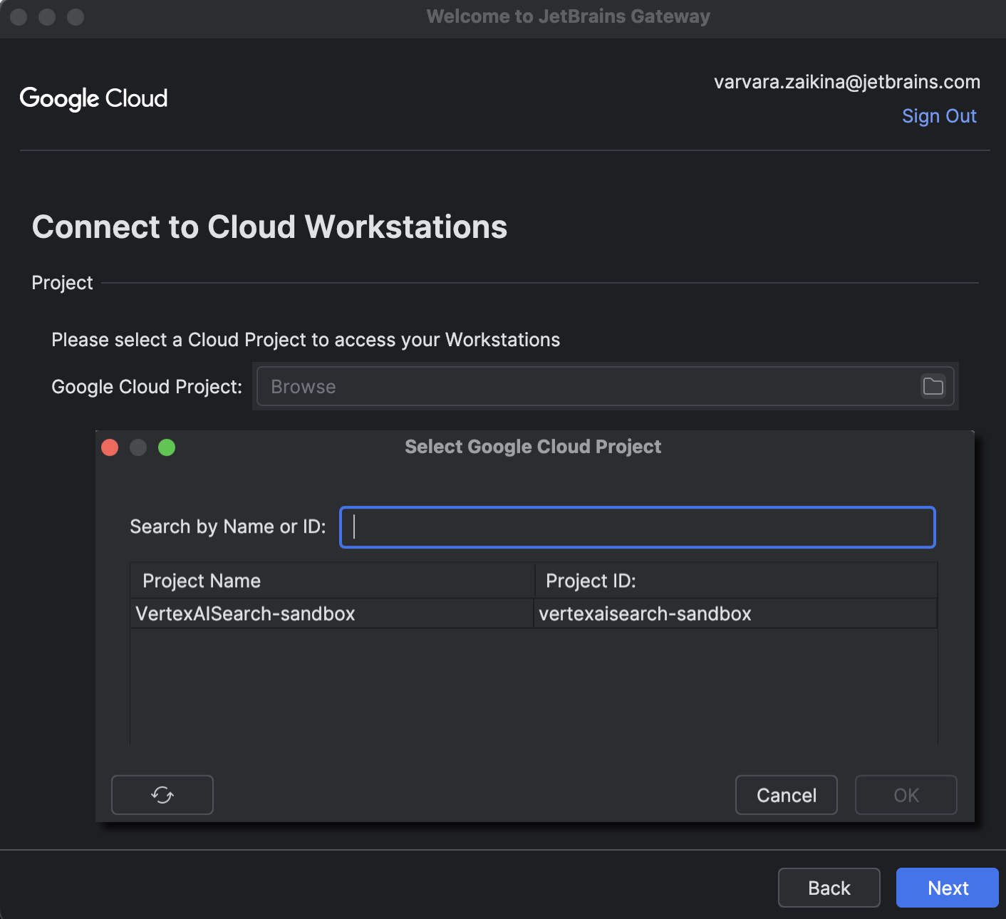 连接并使用 JetBrains Gateway | WebStorm 文档