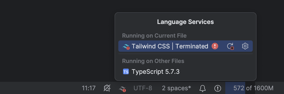 Tailwind CSS | WebStorm 文档