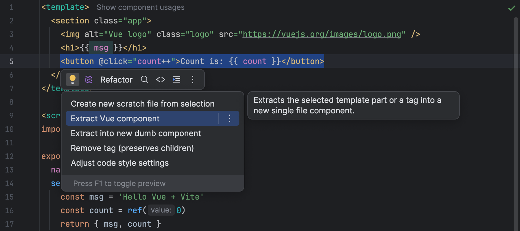 Vue.js | WebStorm 文档