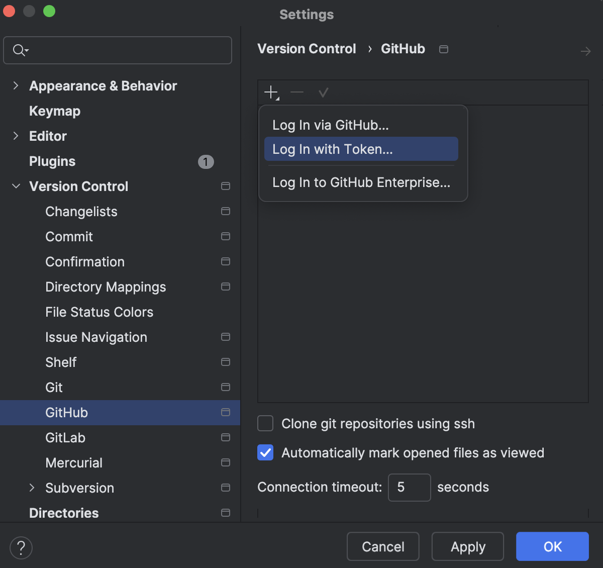 GitHub | WebStorm 文档