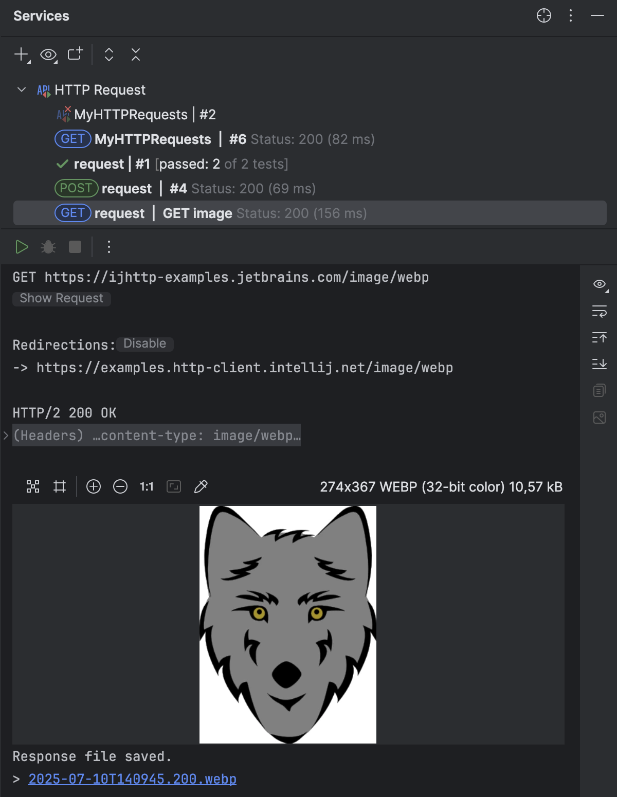 HTTP Client | WebStorm Documentation