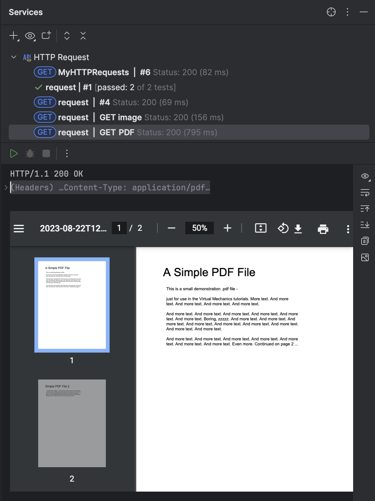 HTTP Client | WebStorm Documentation