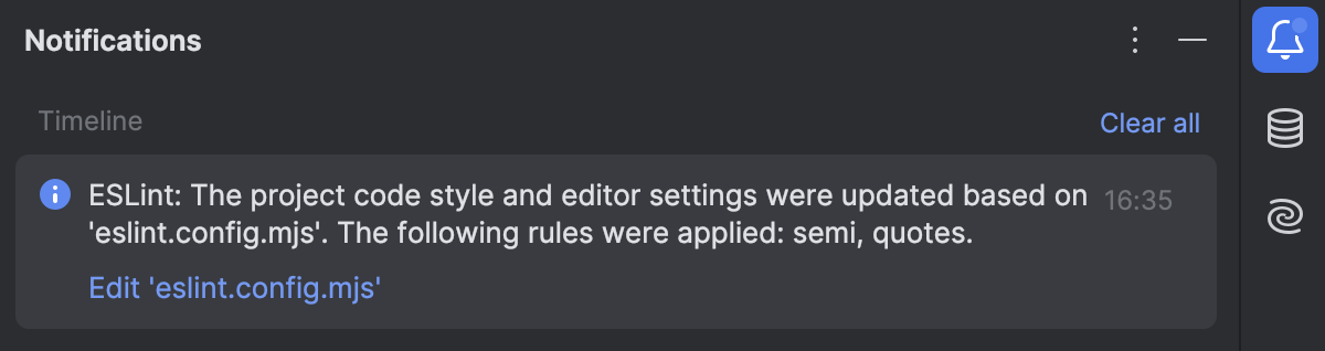 ESLint | IntelliJ IDEA 文档