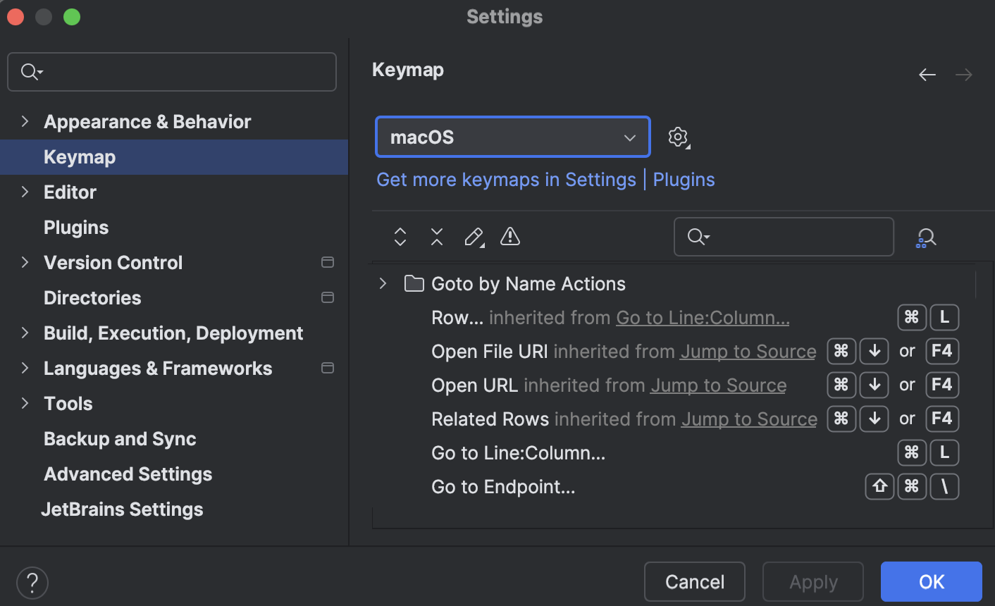 Configure keyboard shortcuts | WebStorm Documentation