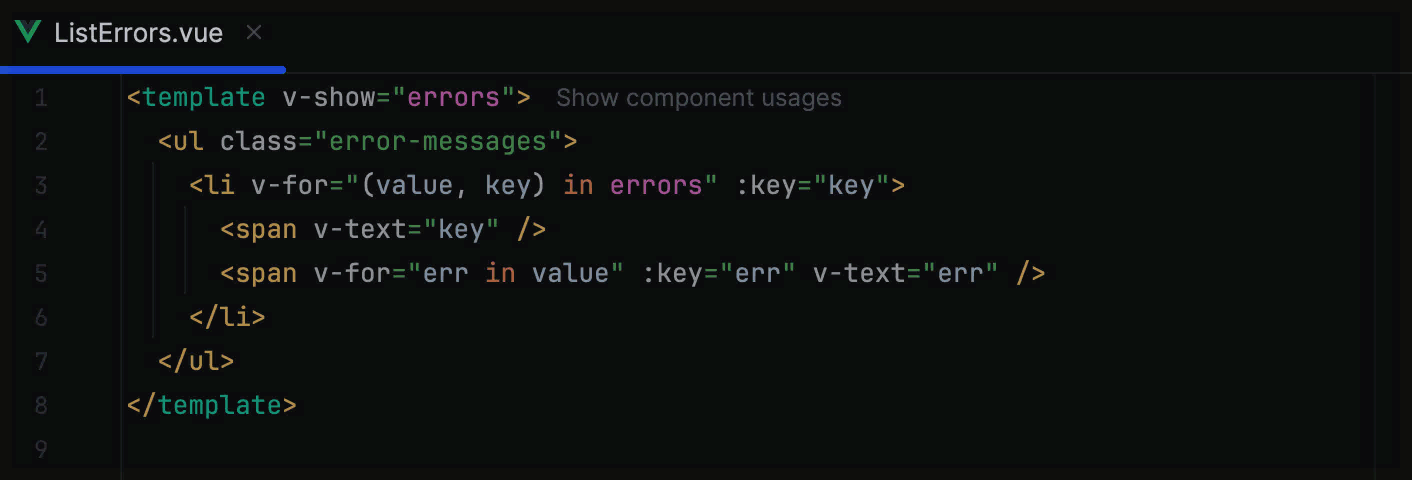 内联提示 | WebStorm 文档