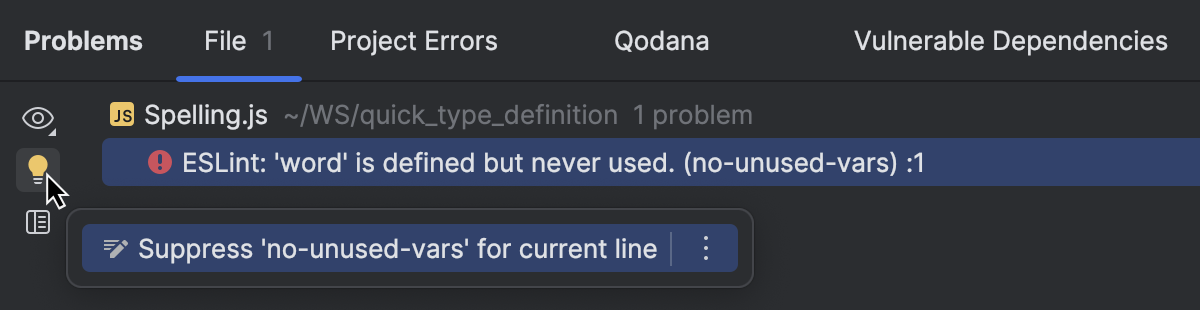 JavaScript linters | IntelliJ IDEA Documentation