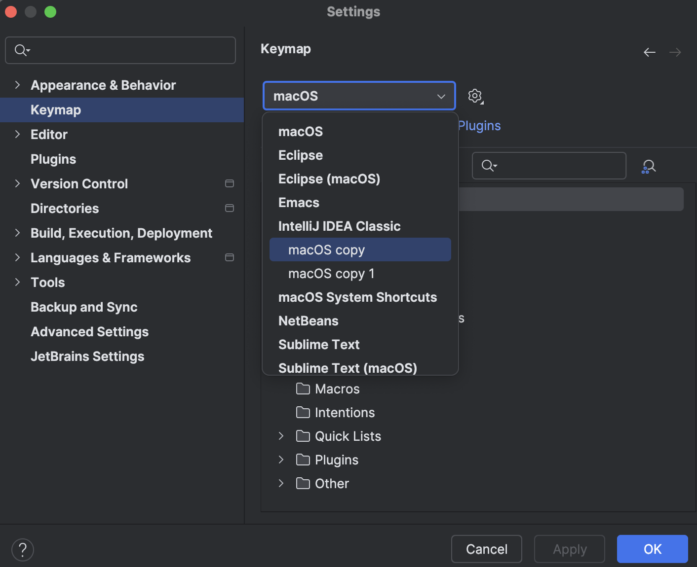 Configure keyboard shortcuts | WebStorm Documentation