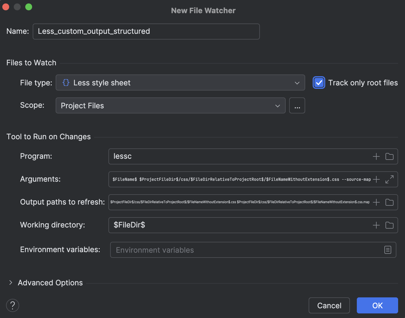 Sass, SCSS, and Less | WebStorm Documentation