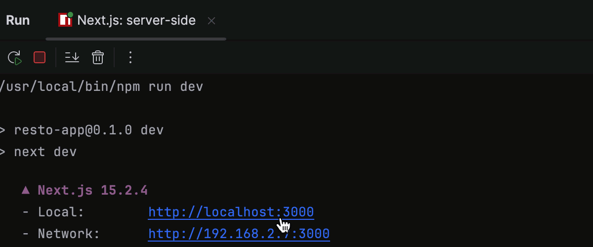 Next.js | IntelliJ IDEA Documentation