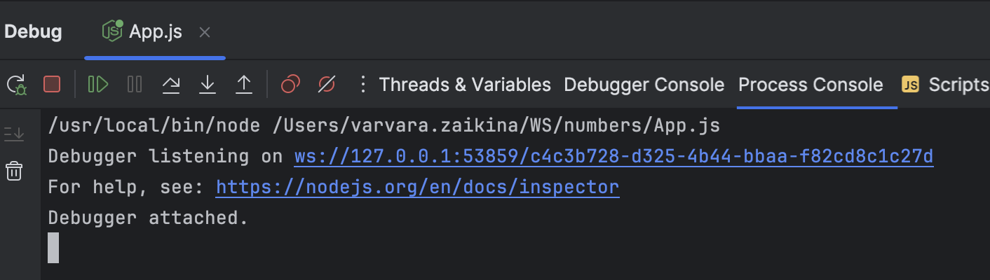 Using interactive Debugger Console | IntelliJ IDEA Documentation