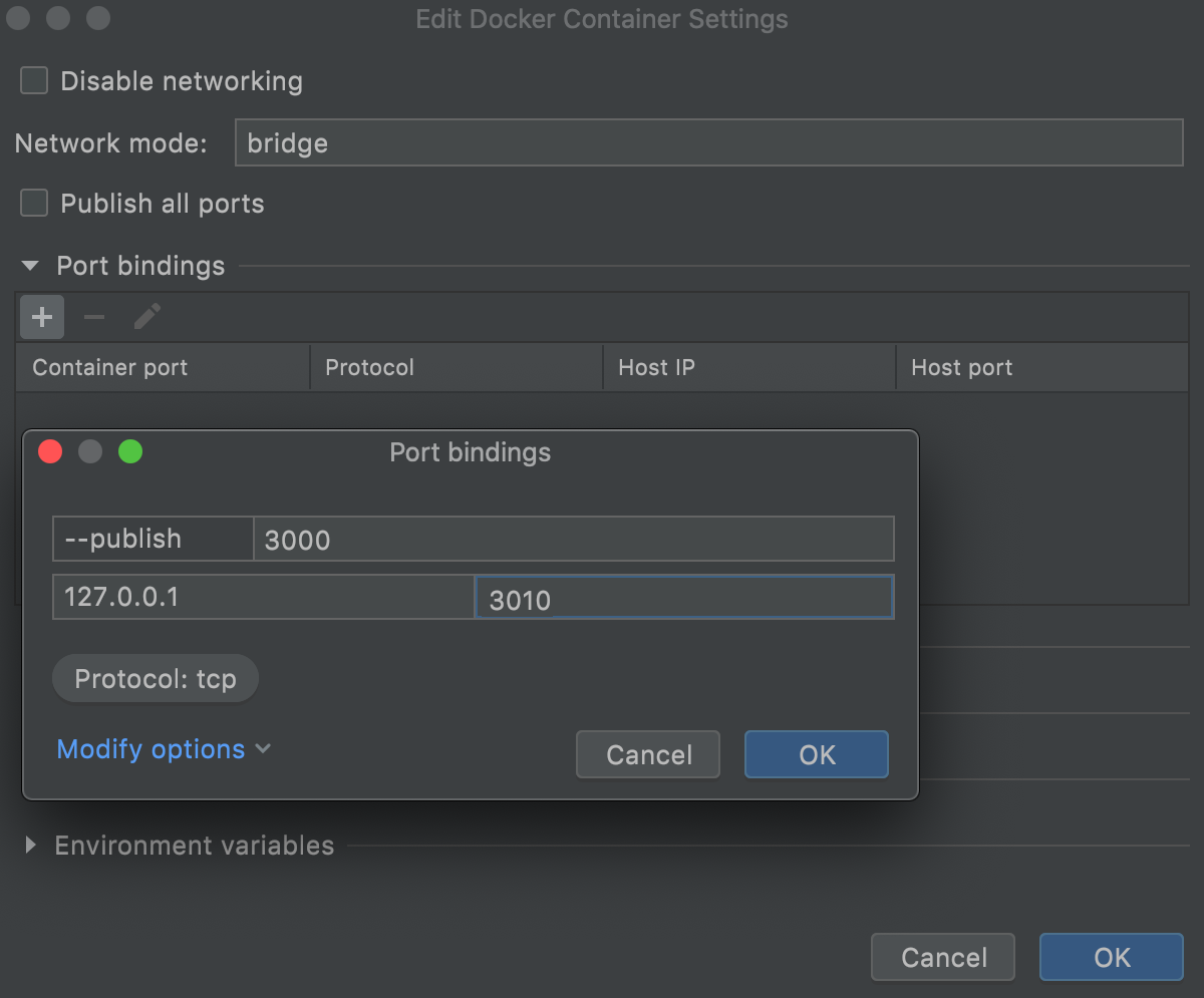Node.js with Docker | IntelliJ IDEA Documentation