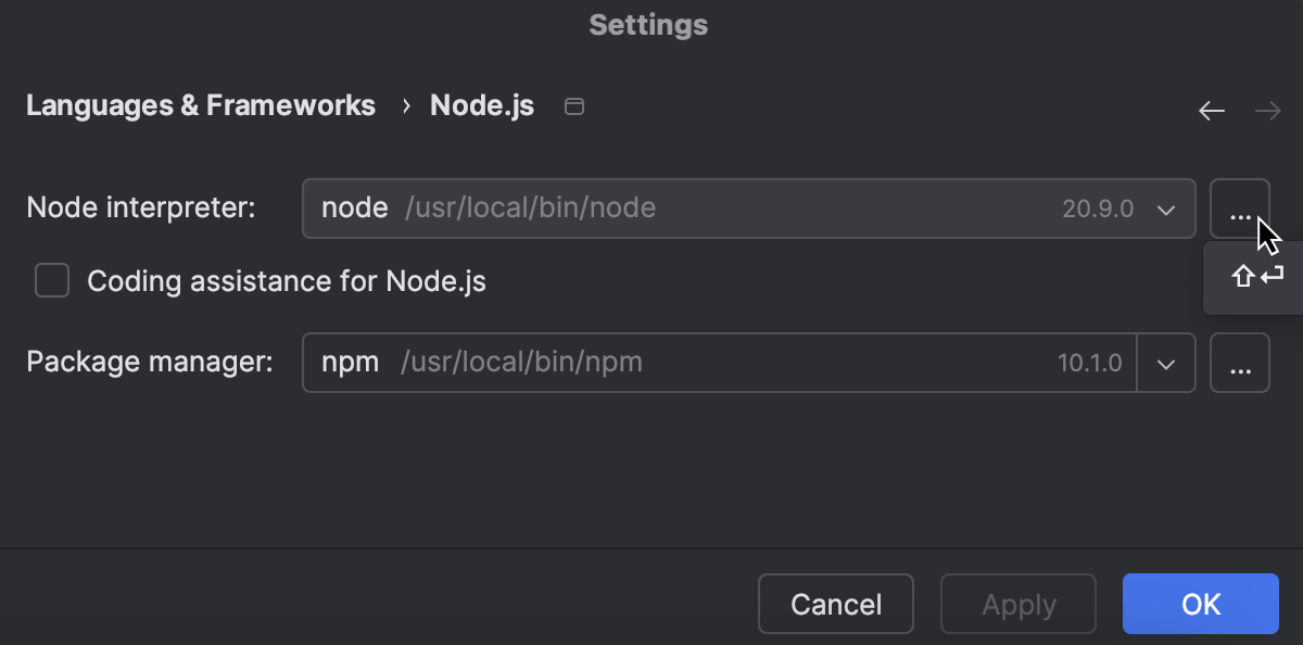 使用 Docker Compose 的 Node.js | CLion 文档