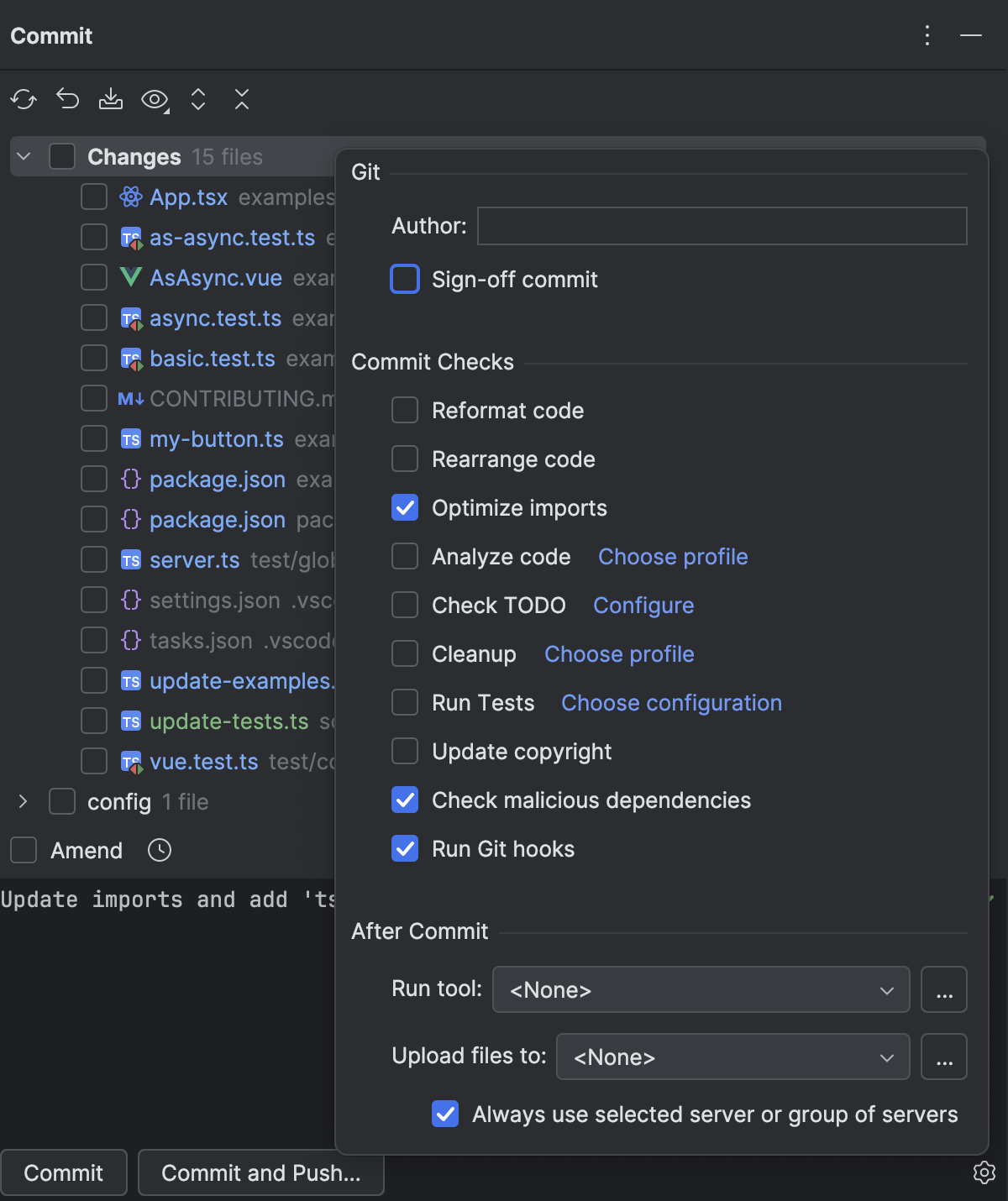 Auto import | WebStorm Documentation