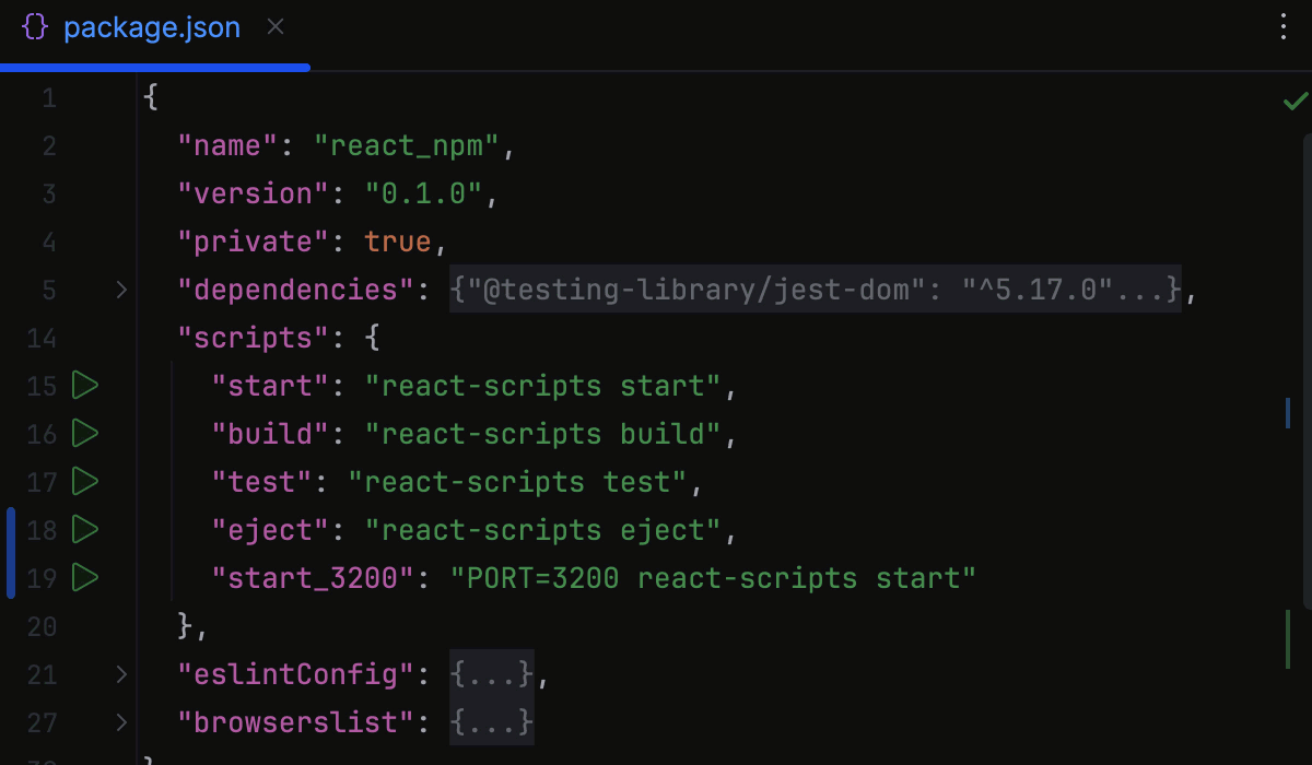 React | WebStorm Documentation