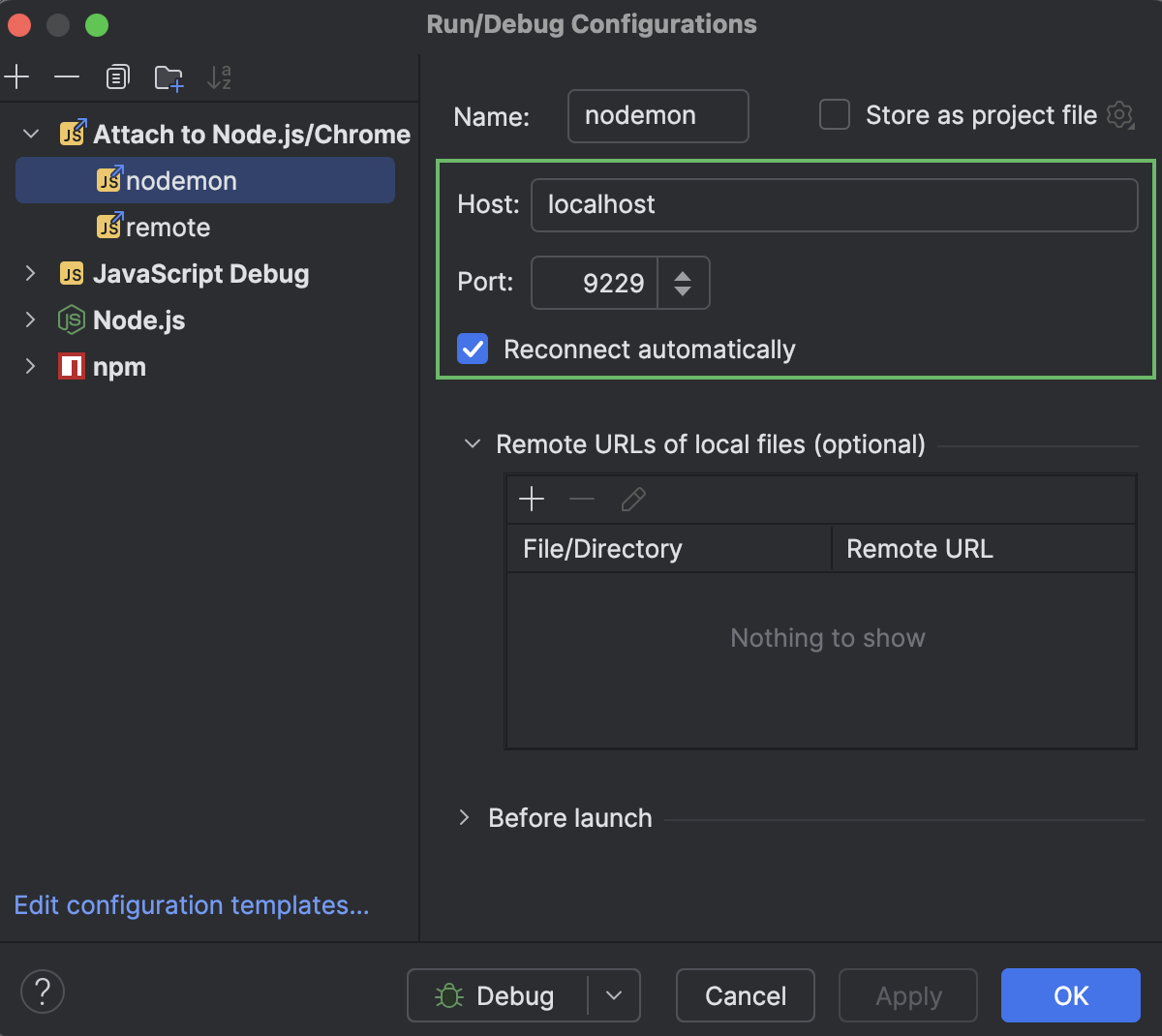 Running and debugging Node.js | WebStorm Documentation